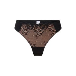 Lingadore String Damen Gr&ouml;&szlig;e XL braun / schwarz