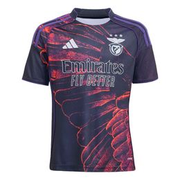 adidas Performance Performance Shirt 'Sl Benfica 2025/2026 Special Edition' boy size 164 Navy / Neon purple / Dark orange / White