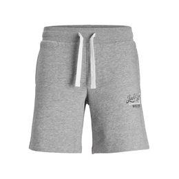 Jack & Jones Jack & Jones Shorts 'JPSTAndy' Herren Gr&ouml;&szlig;e 33 grau / schwarz / wei&szlig;