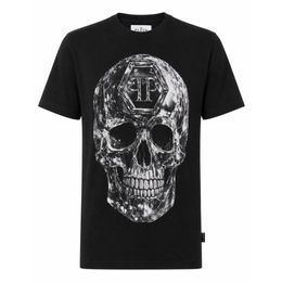 Philipp Plein T-Shirt Herren Gr&ouml;&szlig;e M schwarz
