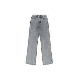 Dr. Denim Jeans 'Echo High Straight' Damen Gr&ouml;&szlig;e 32 grau