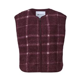 Street One Strickjacke Damen Gr&ouml;&szlig;e XXXL rostrot / wei&szlig;