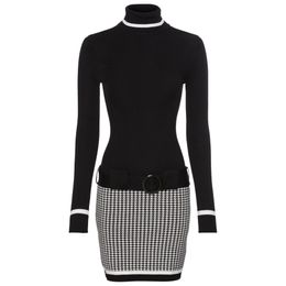Laura Scott Kleid Damen Gr&ouml;&szlig;e 38 schwarz / offwhite Sommerkleid