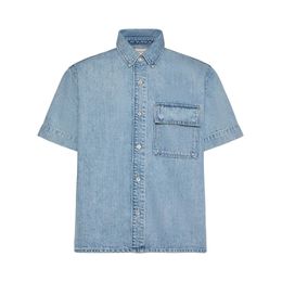 Calvin Klein Jeans Button Up Shirt male size XXL/XXXL Blue