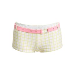 Roxy Bikinihose 'The Swell Classic' Damen Gr&ouml;&szlig;e M t&uuml;rkis / limone / rosa / wei&szlig;