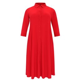 Yoek Kleid 'Dolce' Damen Gr&ouml;&szlig;e 46/48 rot Sommerkleid