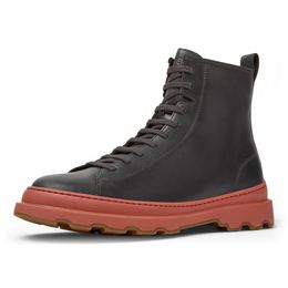 Camper Lace-Up Boots 'Brutus+' male size 46 Dark grey / Orange red