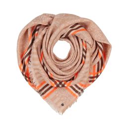 FRAAS Tuch Damen Gr&ouml;&szlig;e One Size dunkelbeige / orange / schwarz
