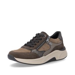 Remonte Sneaker Damen Gr&ouml;&szlig;e 44 beige / braun / grau Sommerschuhe
