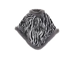 FRAULLY Cape female size M Grey / Black / White