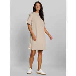 Heine Damen Sweatkleid, Braun, Gr. 48, Shirtkleider, Material: Modal