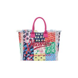 ebeeza Shopper female size One size Azure / Green / Fuchsia / Black