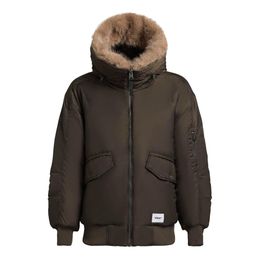 Khujo Winter Jacket 'Cela' female size S Dark green