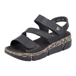 Rieker Sandale Damen Gr&ouml;&szlig;e 39 schwarz