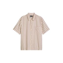 Marc O'Polo Marc O'Polo Button Up Shirt male size XXXL Beige / Purple
