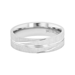 Akzent Ring 'Strong Connection, langlebig' male size 50 Silver