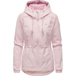 Ragwear Performance Jacket 'Dankka' female size XXL Rose