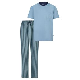 Ammann Long Pajamas male size S Blue