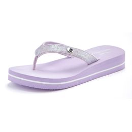 Venice Beach Zehentrenner Damen Gr&ouml;&szlig;e 37 silbergrau / pastelllila