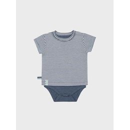 Organicera Strampler/Body Jungen Gr&ouml;&szlig;e 86 indigo