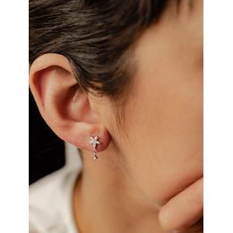 Hey Happiness Ohrringe 'Daisy Bloom' Damen Gr&ouml;&szlig;e One Size silber