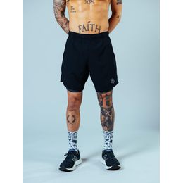 Lifters Sporthose 'Hybrid 2-in-1' Herren Gr&ouml;&szlig;e L schwarz