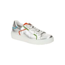 Gabor Sneakers 'Gabor Schuhe silber metallic Damen Sneakers 63.210.61' male size 39 Silver