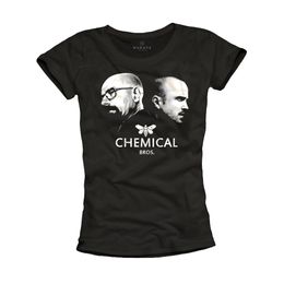 Makaya Shirt 'Chemical Bros.' Damen Gr&ouml;&szlig;e S schwarz
