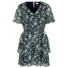 Apricot Kleid Damen Gr&ouml;&szlig;e 44 navy / hellblau / hellgr&uuml;n Sommerkleid