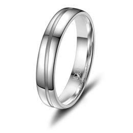 Marrya Ring 'MARRYA SI-13 Ehering aus Silber' Damen Gr&ouml;&szlig;e 68 silbergrau