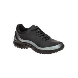 Ecco Sportlicher Schn&uuml;rschuh 'Ecco Biom Energi Schuhe schwarz silber Sneaker Waterproof' Herren Gr&ouml;&szlig;e 42 schwarz