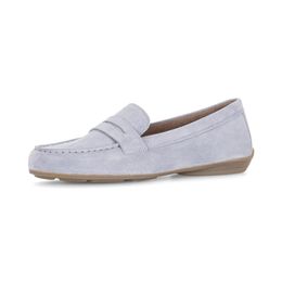 Gabor Mokassin Damen Gr&ouml;&szlig;e 39 hellblau Sommerschuhe