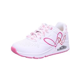 Skechers Sneakers 'Schn&uuml;rschuh Damen 177924 WRPK Kunststoff (Synthetik) in wei&szlig;' female size 40 White