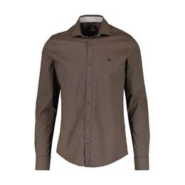 Lerros Button Up Shirt male size M Navy / Brown
