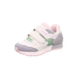 Superfit Sneaker 'Dash' Jungen Gr&ouml;&szlig;e 27 hellbeige / gr&uuml;n / lavendel / wei&szlig;
