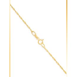Nthirtythree Kette 'Goldkette 14 Karat Gold Singapore 585 Echtgold 40cm Halskette - Bestpreis - Damen Herren mit Schmuckbox - Sale 31.08.2026' Damen 