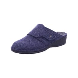 Finn Comfort Slippers 'Hausschuh Damen 06550 416048 Filz in blau' female size 39 Blue