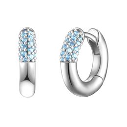 Glanzst&uuml;cke M&uuml;nchen Glanzst&uuml;cke M&uuml;nchen Ohrringe Damen Gr&ouml;&szlig;e One Size blau / silber