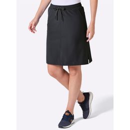 Catamaran Sports Damen Funktionsshorts in Rock-Optik, schwarz, Gr&ouml;&szlig;e 48