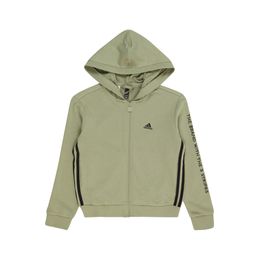 adidas Sportswear Sportsweatjacke 'Jam' Jungen Gr&ouml;&szlig;e 176 oliv / schwarz