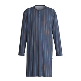 Calida Pyjama lang 'Relax Imprint' Herren Gr&ouml;&szlig;e M marine