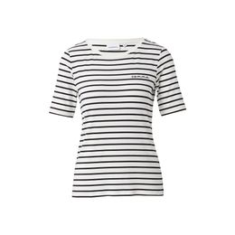 comma, COMMA Shirt Damen Gr&ouml;&szlig;e XS schwarz / wei&szlig;