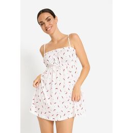 LSCN BY LASCANA Neglig&eacute; mehrfarbig Gr. 40/42 f&uuml;r Damen. Balconnet und Schleife. Ausgestellt. Nachhaltig.