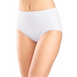 PETITE FLEUR BY LASCANA Taillenslip wei&szlig; Gr. 34 f&uuml;r Damen. Mit Ziern&auml;hte. K&ouml;rpernah. Nachhaltig.