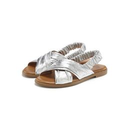 Lascana Sandale 'Sandalette, Sommerschuh, offener Schuh, Pantolette' grau Gr. 36 f&uuml;r Damen