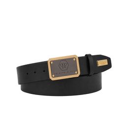 Philipp Plein Belt 'Hexagon' male size 100 Black