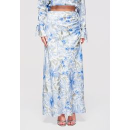 Ombre Skirt female size 36 Blue