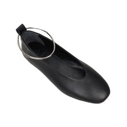 Desa Ballerina 'Ballerinas' Damen Gr&ouml;&szlig;e 40 schwarz Sommerschuhe