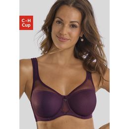 NUANCE BY LASCANA Minimizer-BH violett Gr. 95F. Mit B&uuml;gel