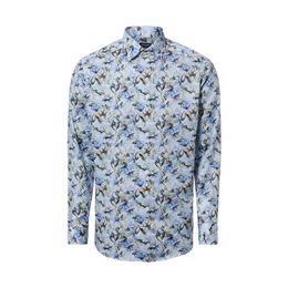 OLYMP Button Up Shirt male size L Turquoise / Light blue / Fir